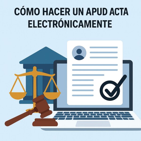 Guía práctica: Cómo realizar un Apud Acta electrónico desde casa ...